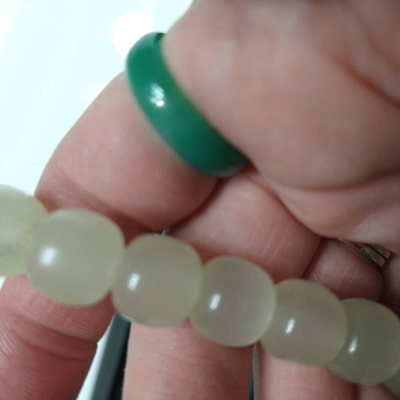 Natural Carved Dark Green Jade Good Luck Pendant - Etsy