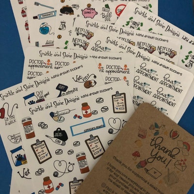 Doctor Appointment Planner Stickers - Etsy
