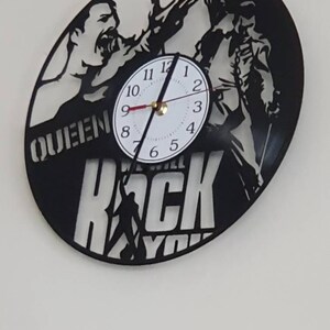 U2 Vinyl Record Wall Clock / Bono Art / Bono Decor / U2 Rock Band / U2 ...