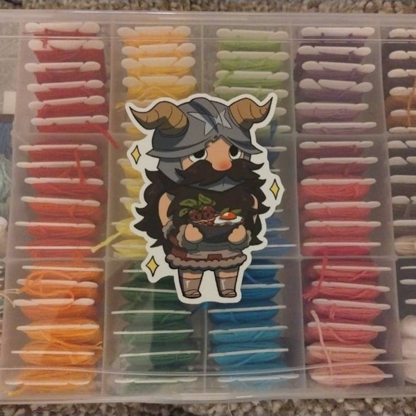 Dandadan Neko Chibi Stickers - Etsy