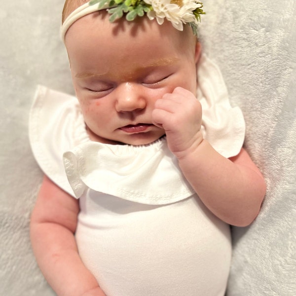 Newborn Orange Wrap Set, Newborn Sleepy Cap, Boy Props,newborn Boy ...