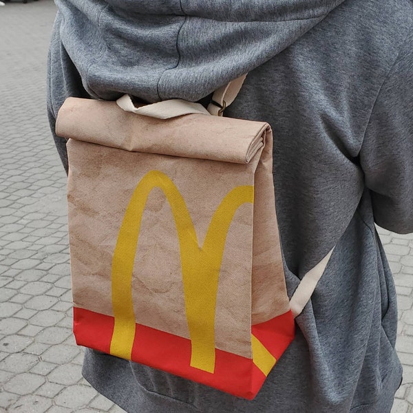 Quirky Frosties Corn Flakes Cereals Backpack and Sling Crossbody Bag ...