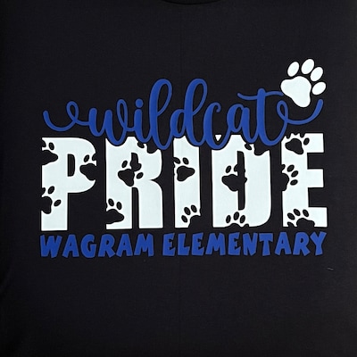 Wildcat Pride SVG, Paw Print Svg, Wildcats, Team Spirit Svg, Pride ...