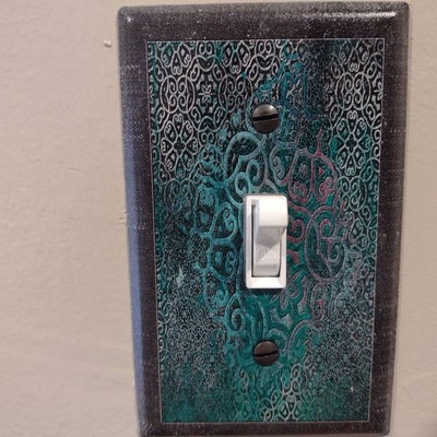 Metal Light Switch Cover, Light Switch Plate, Outlet Cover, Wall Plate ...