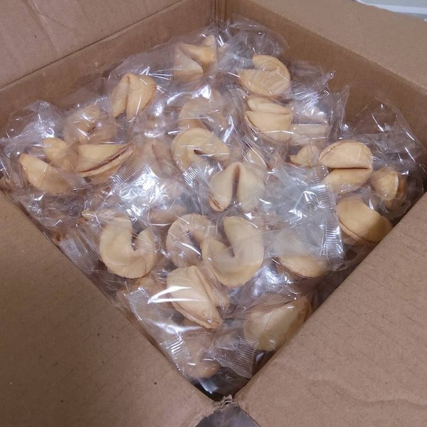 Fifty (50) Custom Fortune Cookies - Gourmet Vanilla Flavor - Etsy