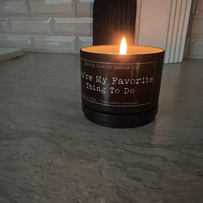 Light Me When You Want A Blowjob 100% Natural Soy Candle Funny ...
