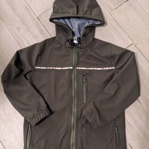 Softshell Jacket PDF Pattern 2t-12 - Etsy