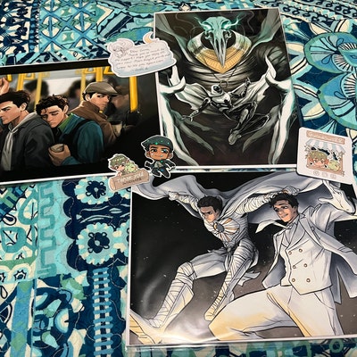 Gwen and Miles Print - Etsy