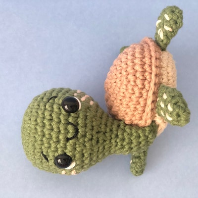 PATTERN: Shell the Baby Sea Turtle Amigurumi Sea Turtle - Etsy