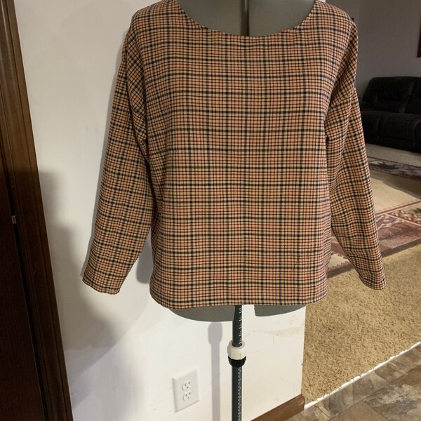 Box Top + Cardigan Coat Sewing Pattern Bundle -- All Well Workshop - Etsy