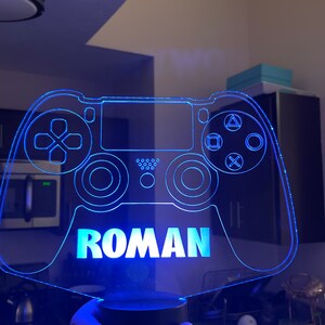 Video Game Controller Console Controller Gaming Room Night Light up ...