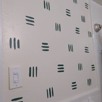 Line Wall Decals Modern Wall Stickers, Boho Nursery Decor, Kids Room ...