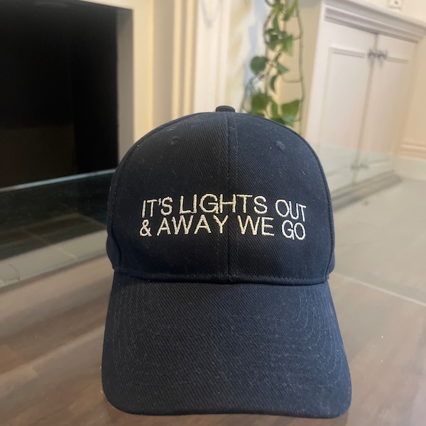 Personalised Slogan Baseball Cap Custom Embroidered Text Unisex Hat ...