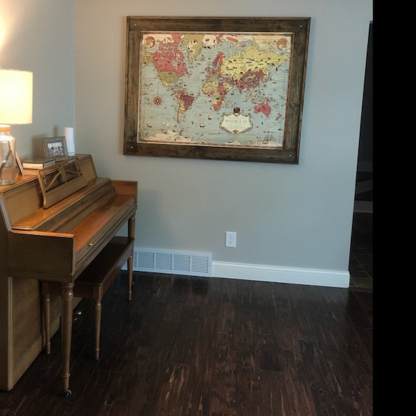 Beautiful Vintage World Map 1931 Vintage Map | World Map Gift World Map ...