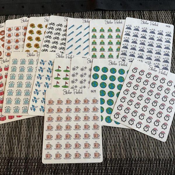 Study Planner Sticker Study Script Sticker Study Word Sticker Study ...