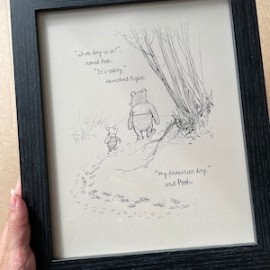 The Old Grey Donkey, Eeyore Winnie the Pooh Quotes Horizontal Classic ...