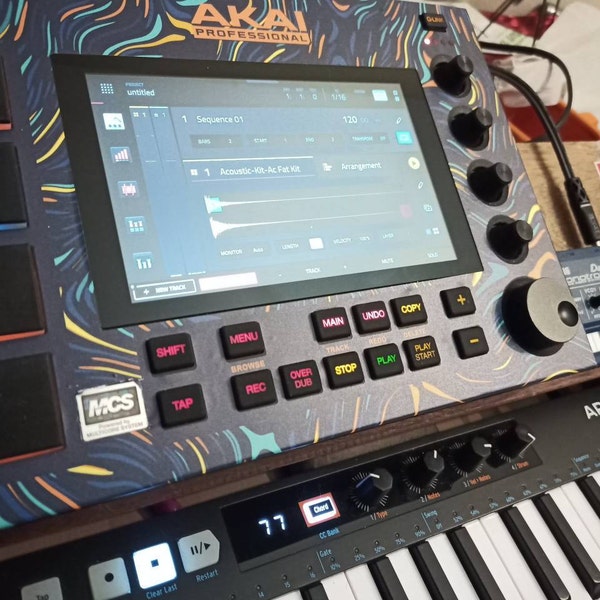 Akai MPC ONE / ONE+ Retro 2000 Xl Skin Customize Your Mpc Faceplate Uv ...