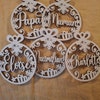 Custom Christmas Baubles With Name, CHRISTMAS Gift Tags, Christmas ...