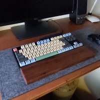 Gray Desk Pad/ Felt Mat / Laptop Mat / Desk Mat / Different Sizes Mat ...