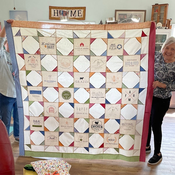Forest Frame Quilt Kit, Featuring First Light Fabrics by Northcott ...