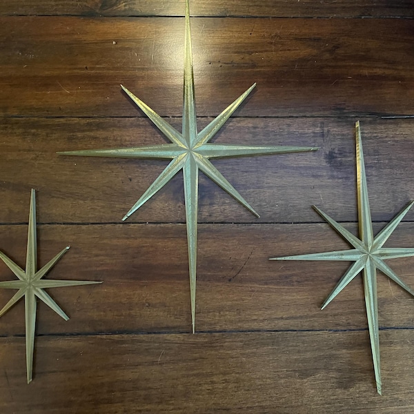 Art Deco Star | Mid Century Star Decor | 3D Printed Decorations - Etsy