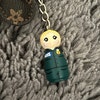Paramedic Peg Doll Keyring / Charm 4.3cm personalised NHS Key Worker ...