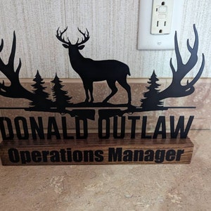 Custom Electrical Engineer Desk Name Plate Wedge Personalized ...