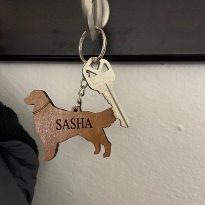 Wooden Dog Tag Personalised Dog ID Tag Dog Tags for Dogs - Etsy UK
