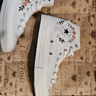 Embroidered Converse/ Converse Custom Constellation Embroidery ...