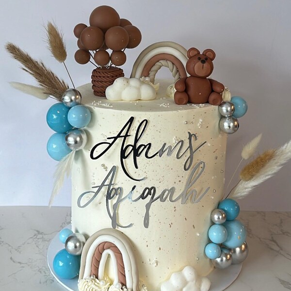 Hello Age Cake Topper Laser Cut Acrylic - Etsy
