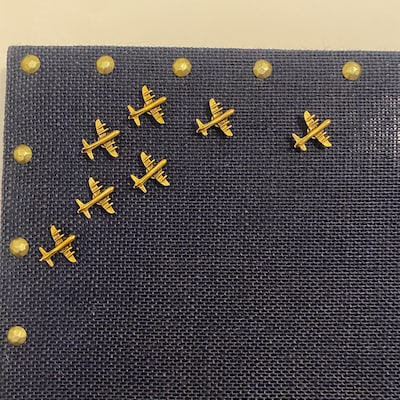 Airplane Magnets, 6pc Set, Gold & Silver Finishes Available - Etsy