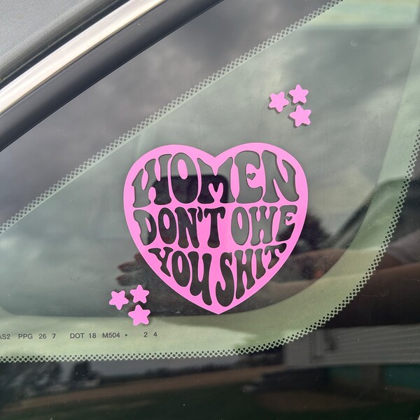 Feminist Vinyl Decal- Feminist Sticker | Car Stickers | Car Decal | Car ...