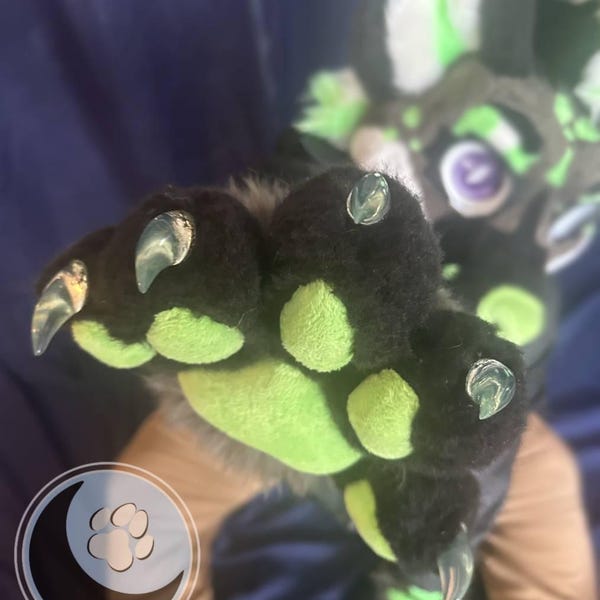 20 Colors! Fursuit Claws, Furry Nails, Handmade Colorful Furry Animal ...