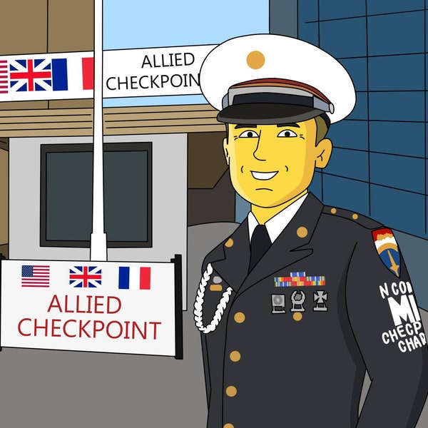 Sergeant Gift - Custom Portrait From Photo as Yellow Character / Police ...