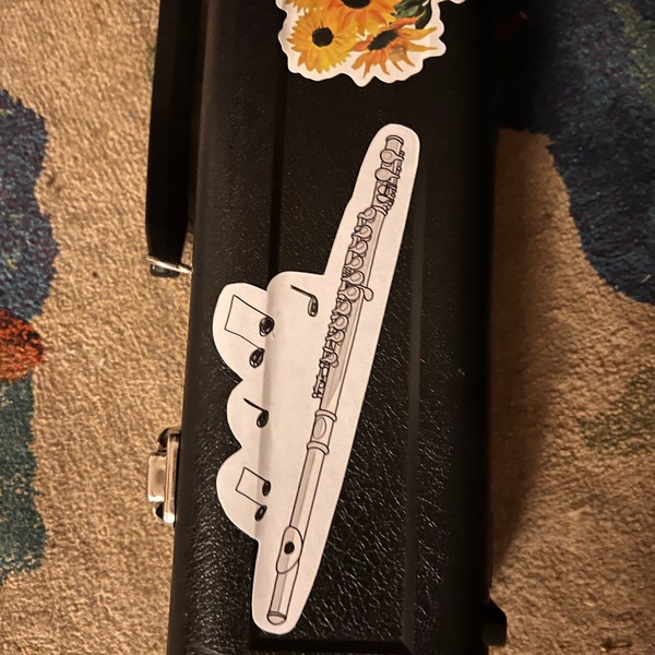 Flute Sticker - Etsy