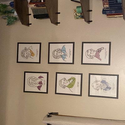 Educational Posters Set of 6 Preschool Posters Alphabet - Etsy