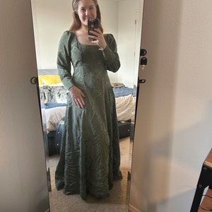 Digital PDF Pattern for Regency Dress Drawstring Neckline - Etsy