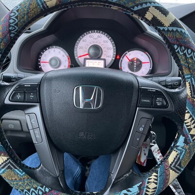 Kawaii Black White Plush Puppy Steering Wheel Cover Cute - Etsy