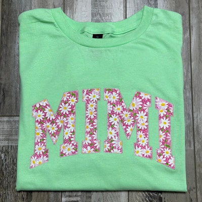 DADA Satin Stitch Arched Applique Embroidery Design Father's Day Gift ...