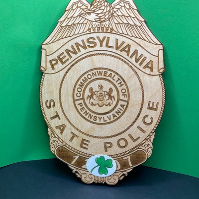 Pennsylvania State Police Badge SVG - Etsy
