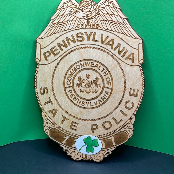 Pennsylvania State Police Badge SVG - Etsy