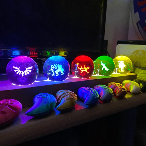 The Legend of Zelda Breath of the Wild Four Heroes Skill Ball Crystal ...