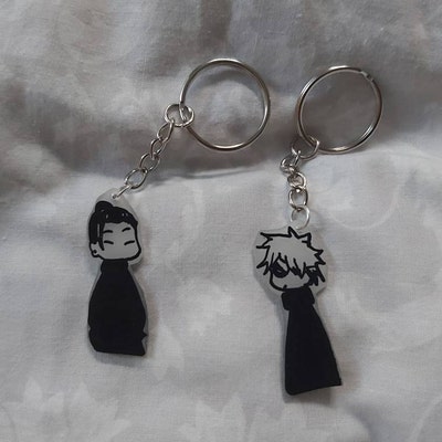 Gojo Satoru and Geto Suguru Keyring Jjk Jujitsu Kaisen Set of 2 - Etsy ...