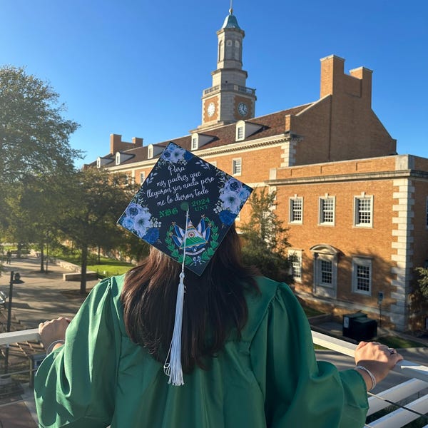 Custom Memorial Graduation Cap Topper, You Are Shining Down on Me From ...
