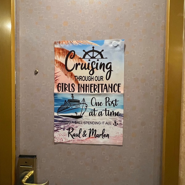 Personalized Magnetic Cruise Ship Door Decoration, Custom Cruise Magnet ...