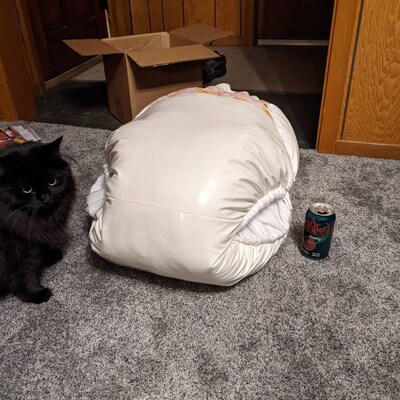 ABDL Diaper ABC Alphabet Shiny Oof Poof Costume Diaper Piece - Etsy