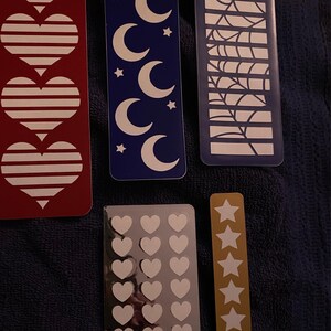 15 Pan Lips Makeup Swatch Stencil Sticker | Etsy Canada