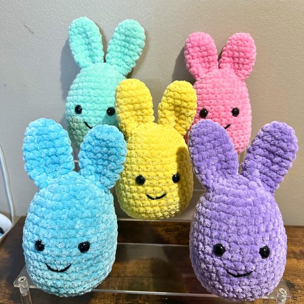 Crochet Bunny Easter Egg Pattern, Crochet Bunny Amigurumi Pattern ...