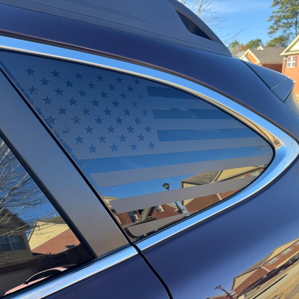 Fits 2018-2023 Subaru Crosstrek Rear Side Windows Spider Web Decal ...