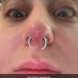 6 Steel Pinchers 0g 2g 4g 6g 8g 10g Horseshoes Talons Tapers Crescents ...